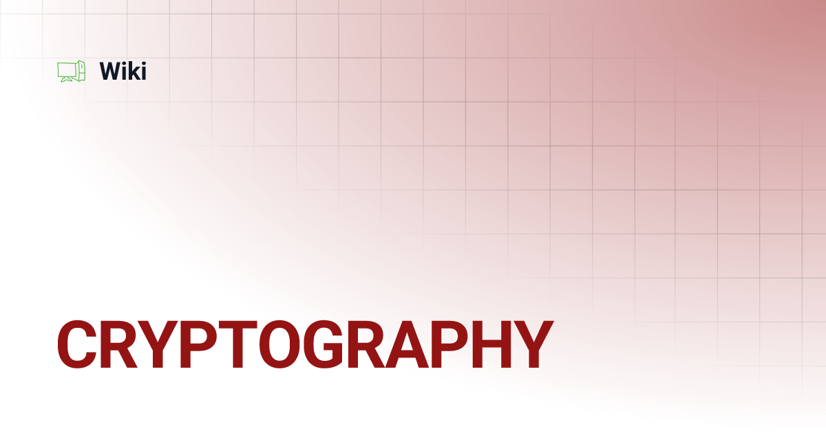 CRYPTOGRAPHY | Wiki